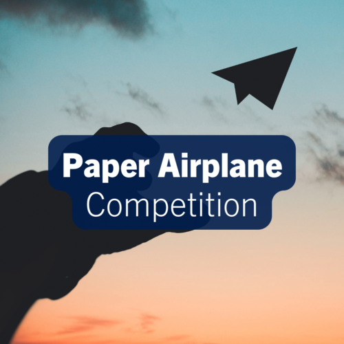 Paper Airplane Competition - Chestnut Residence at University of Toronto
