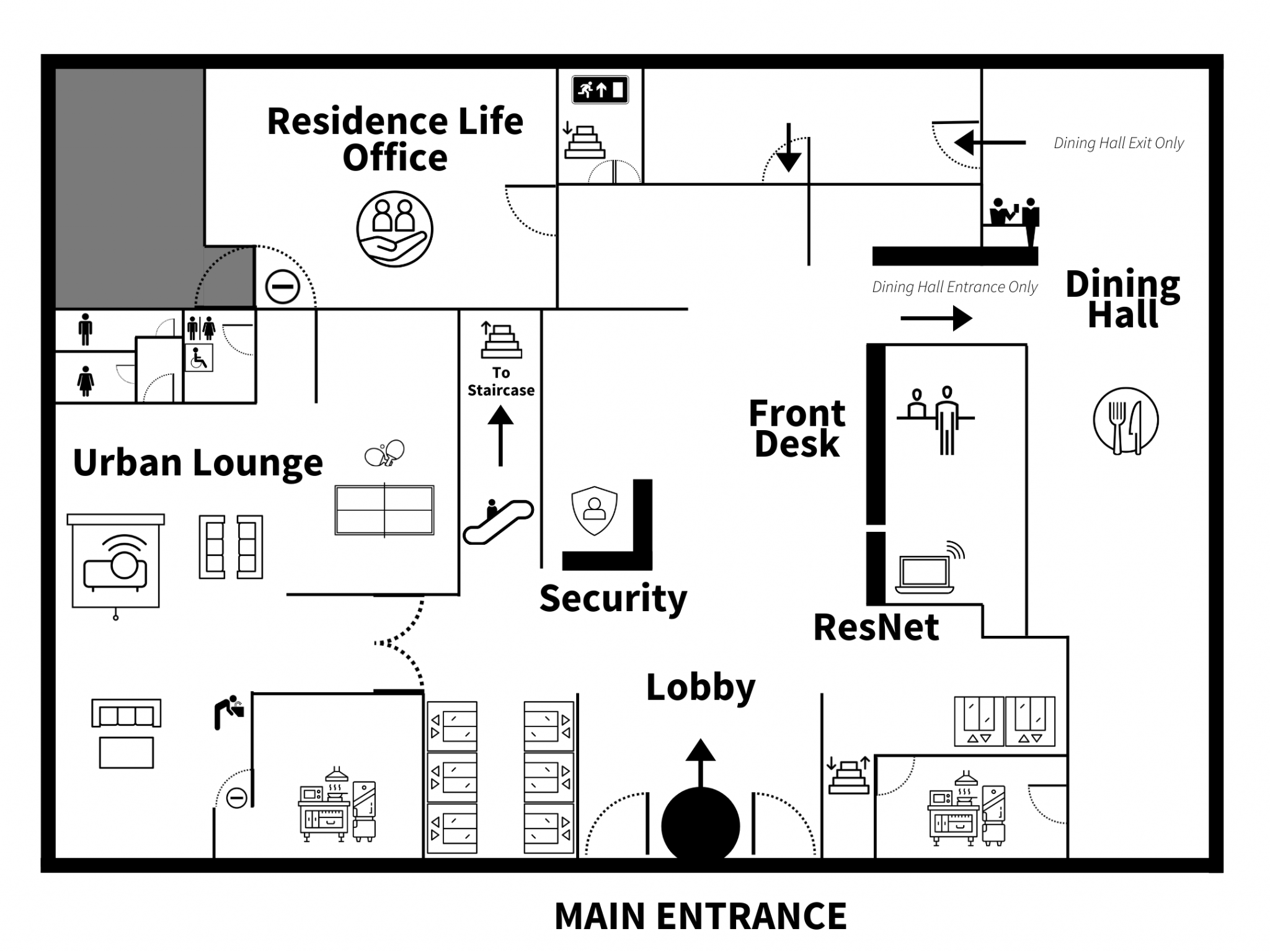 The Building & Amenities - Chestnut Residence at University of Toronto