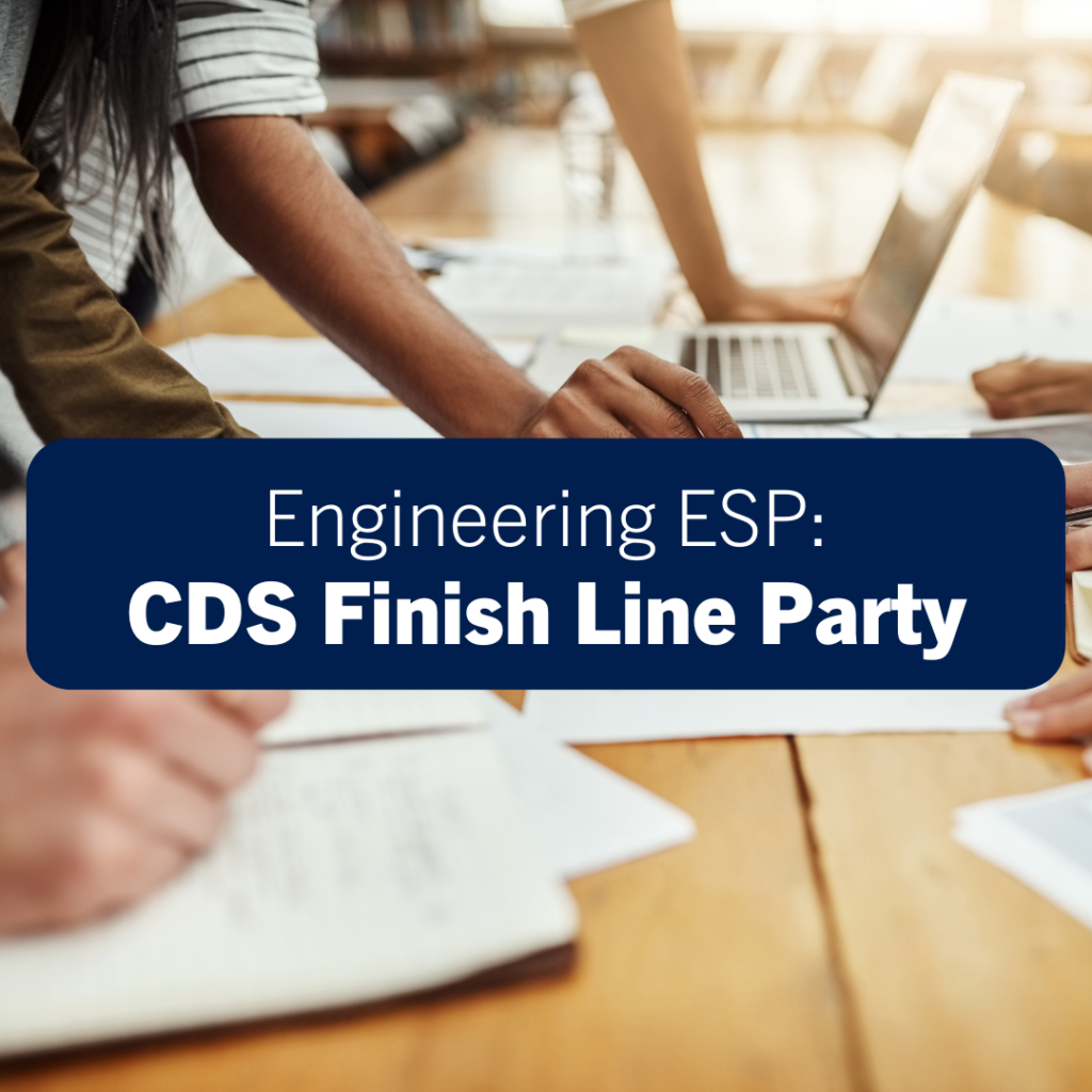 Engineering ESP: CDS Finish Line Party - Chestnut Residence at ...