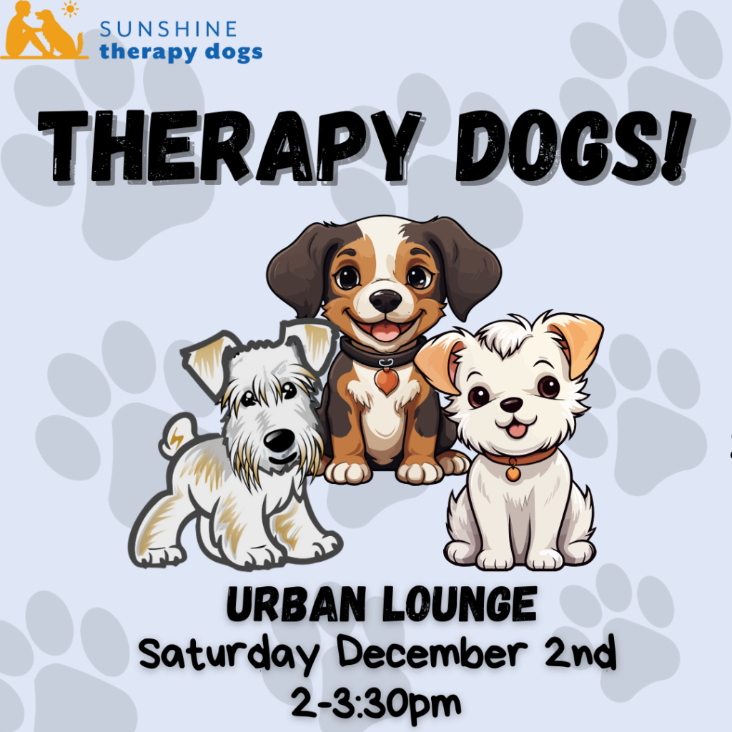 Therapy Dogs! - Chestnut Residence at University of Toronto